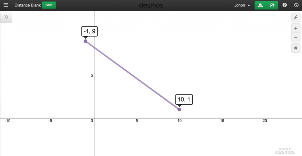 Distance Formula without the Formula | Mr. Orr is a Geek.com